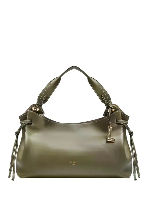 LANCEL Top Handle Bag With Tie Detail - Green