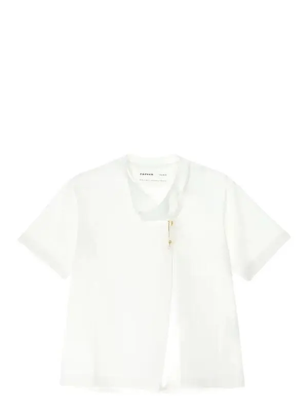 Carven Kilt-pin T-shirt - White