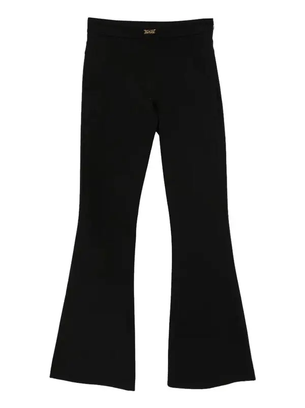 Versace Flared Trousers - Black