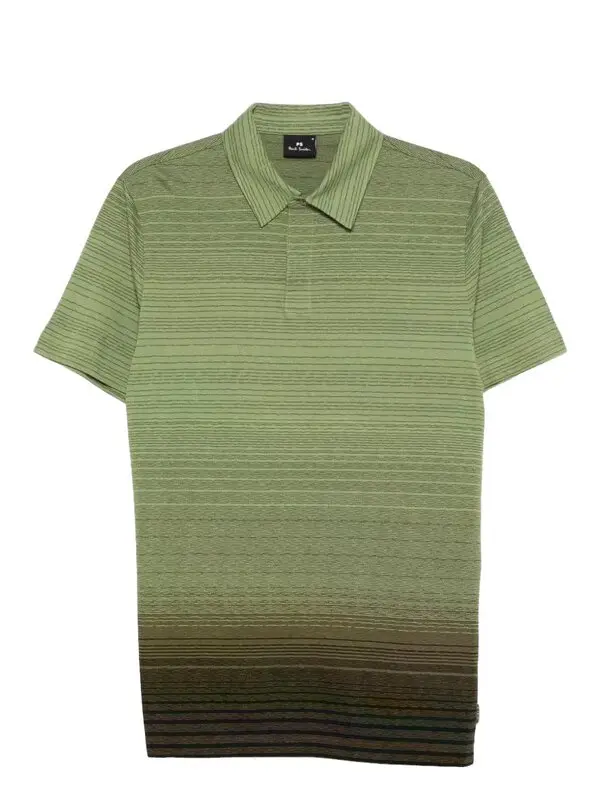 Paul Smith Striped Regular-fit Polo Shirt - Green