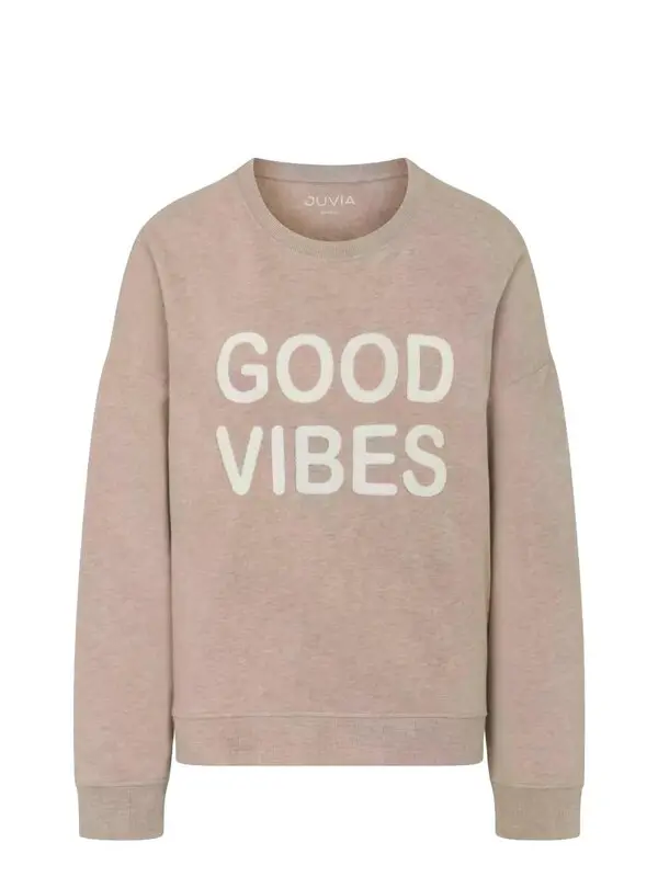 JUVIA Fleece Sweatshirt - Neutrals