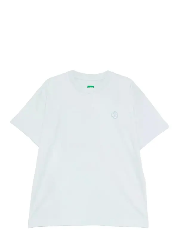 FLANEUR Logo-patch T-shirt - Blue