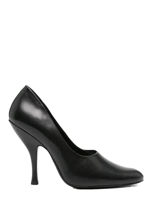 JUDE Date Leather Pumps - Black
