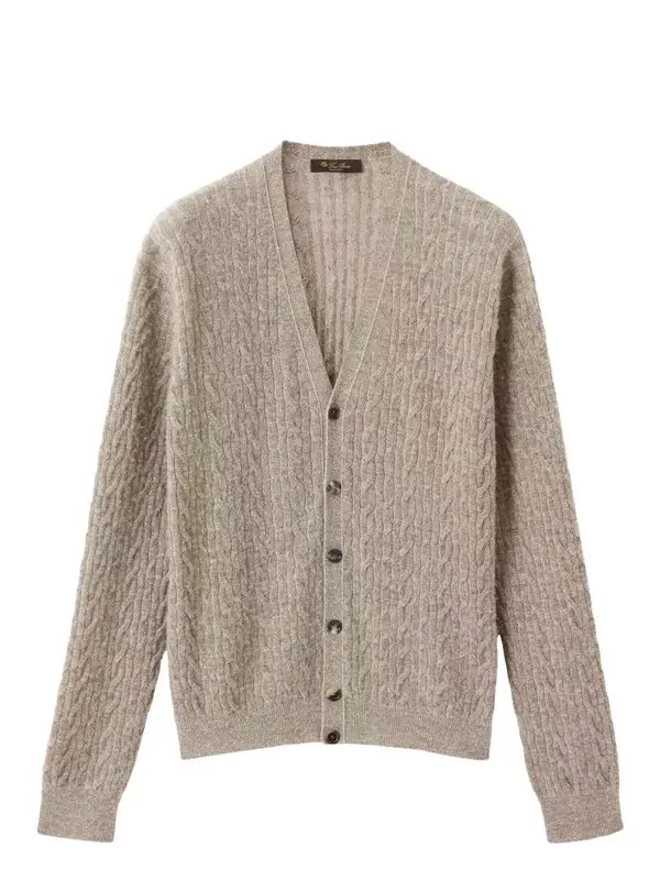 Loro Piana Long-sleeve Buttoned Cardigan - Neutrals