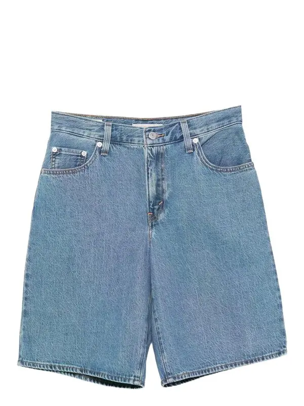 LEVI'S Logo-patch Denim Shorts - Blue