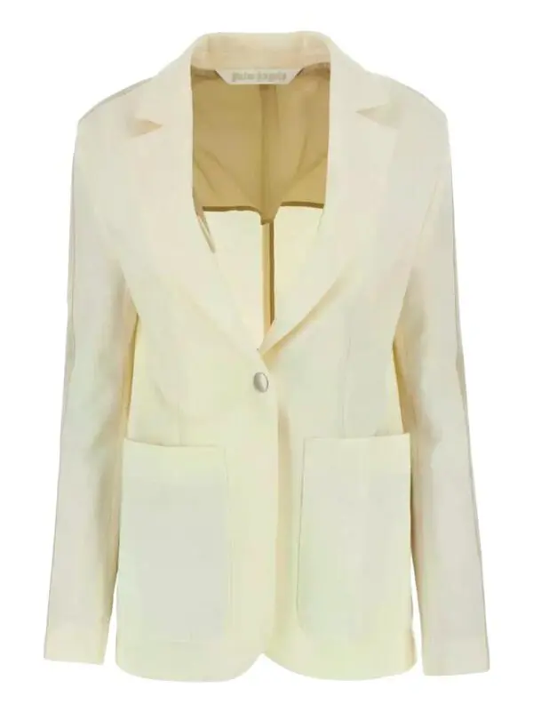 Palm Angels Side-stripe Blazer - Neutrals