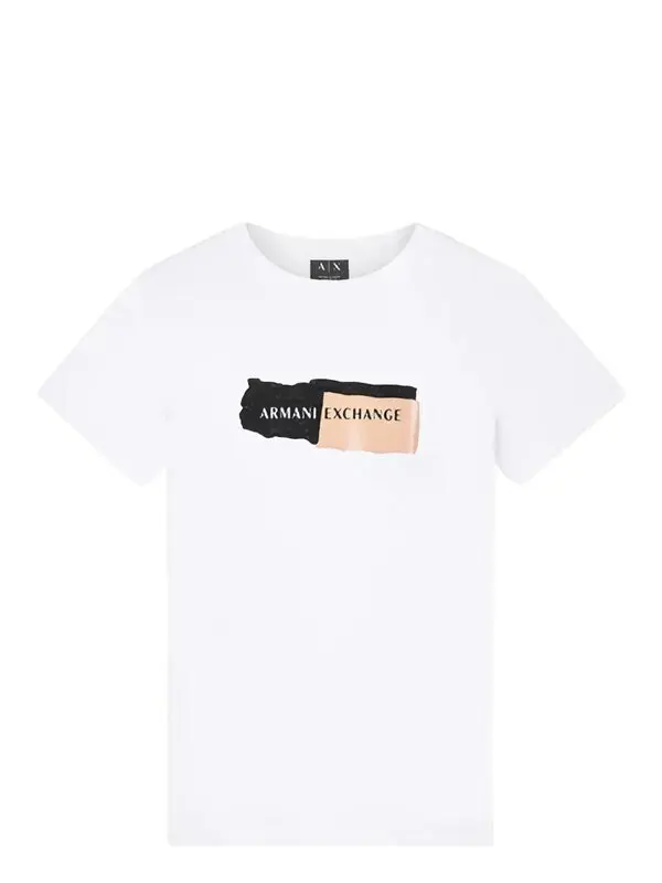 Armani Exchange Logo-print T-shirt - White