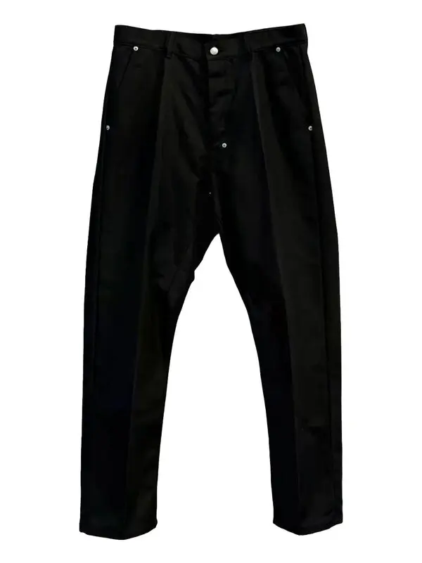 Rick Owens Joris Button Trousers - Black