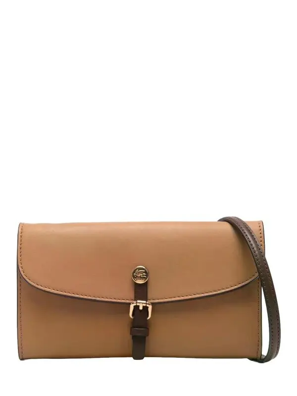 Etro Buckle-detail Clutch - Brown