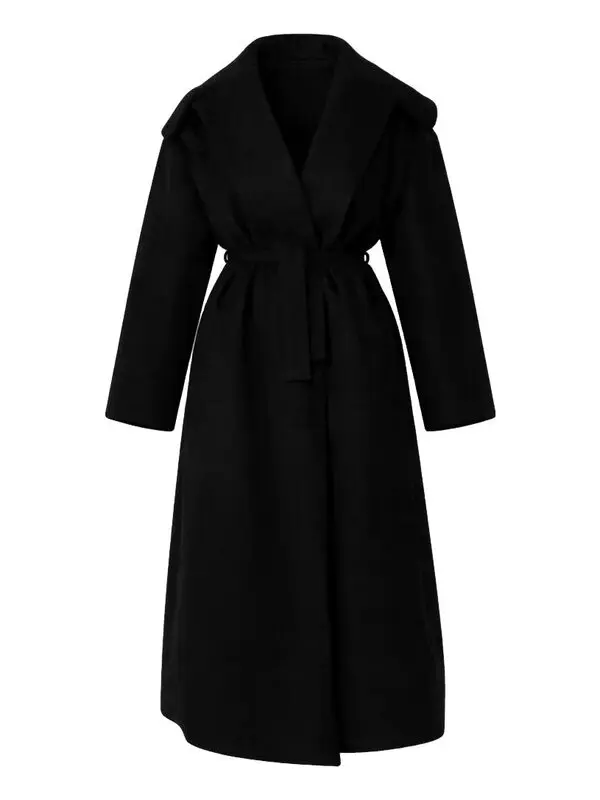 BATAKOVIC BELGRADE Belted Coat - Black