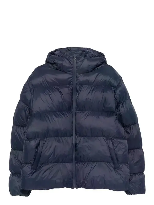 ARTE ANTWERP Hooded Quilted Jacket - Blue