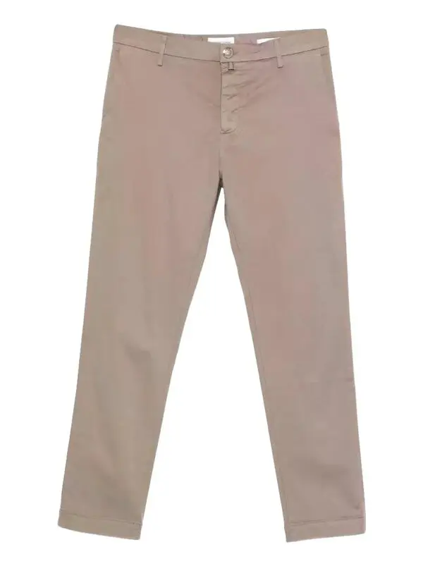 Jacob Cohen Button-detail Trousers - Neutrals
