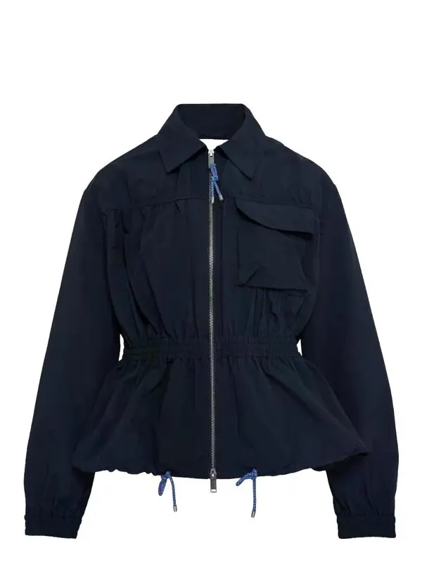 3.1 Phillip Lim Elastic-waist Jacket - Blue