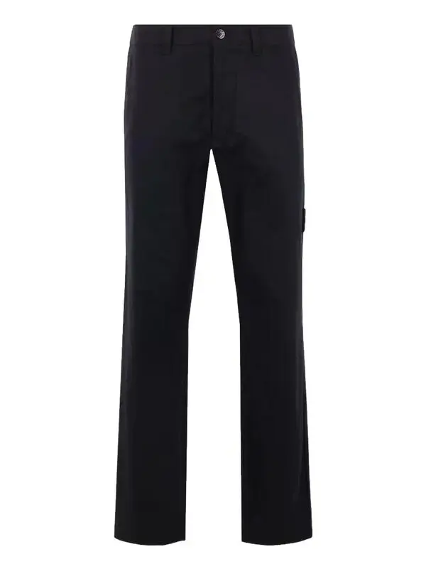 Stone Island Patch Trousers - Black