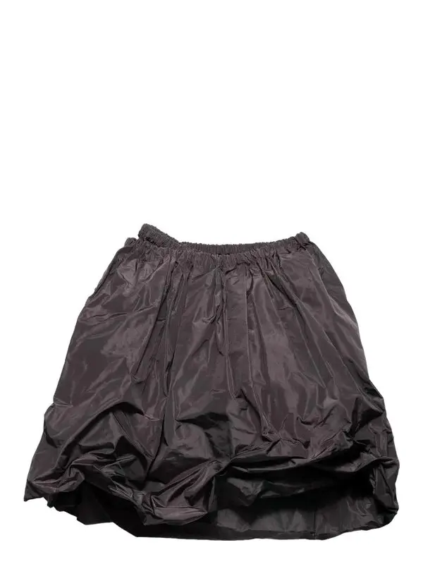 Prada Technical Taffeta Skirt - Grey