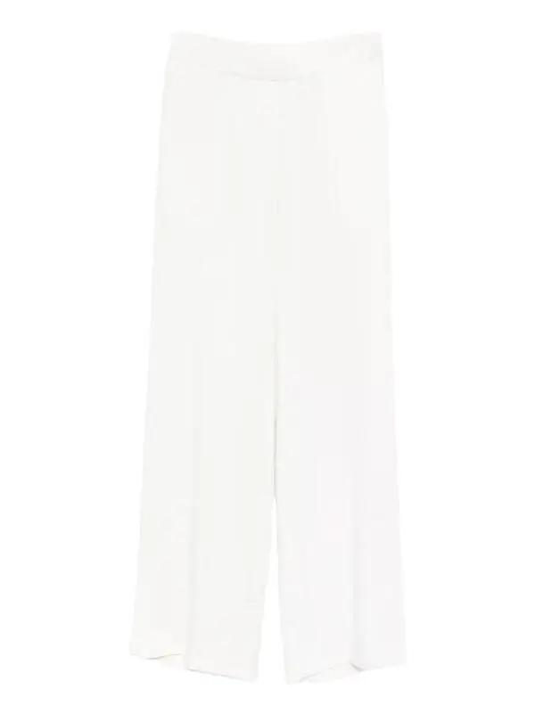 P.a.r.o.s.h Wide-leg Palazzo Pants - White