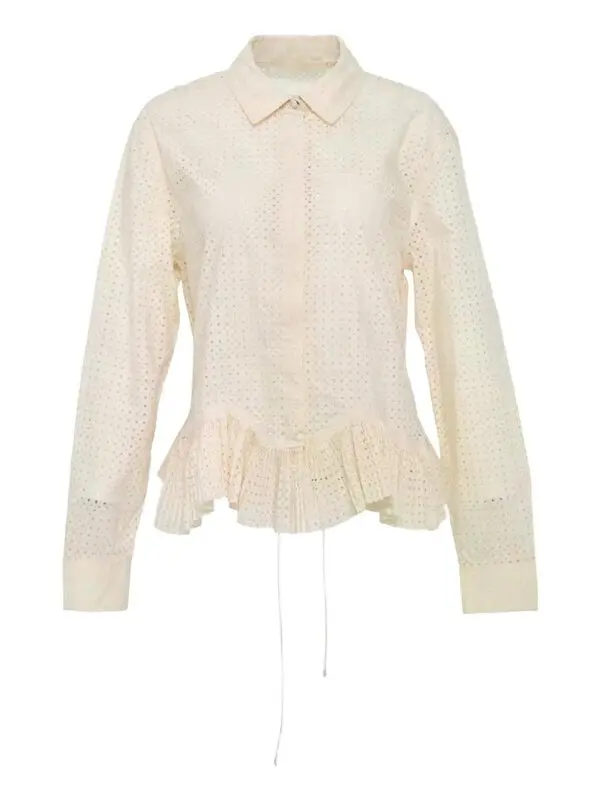 Ulla Johnson Kelila Shirt - Neutrals