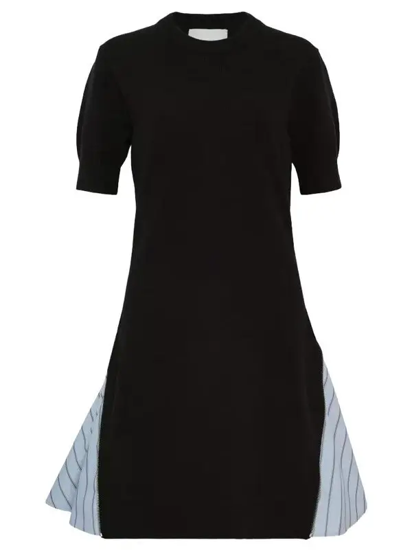 3.1 Phillip Lim Short-sleeve Mini Dress - Black