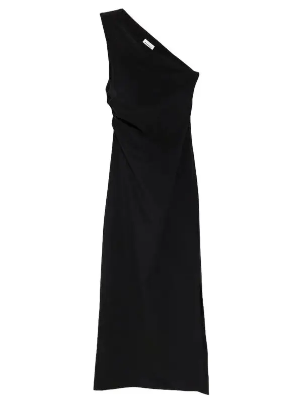 P.a.r.o.s.h One-shoulder Maxi Dress - Black