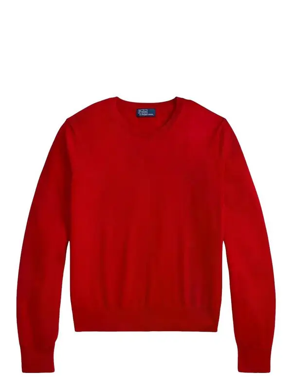 Polo Ralph Lauren Embroidered Crewneck Knitwear - Red