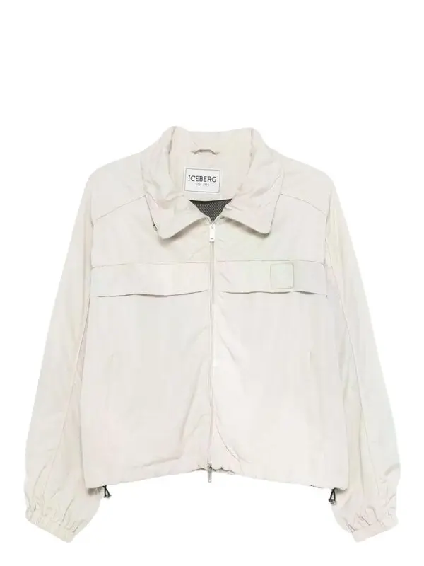 Iceberg Zip-up Jacket - Neutrals