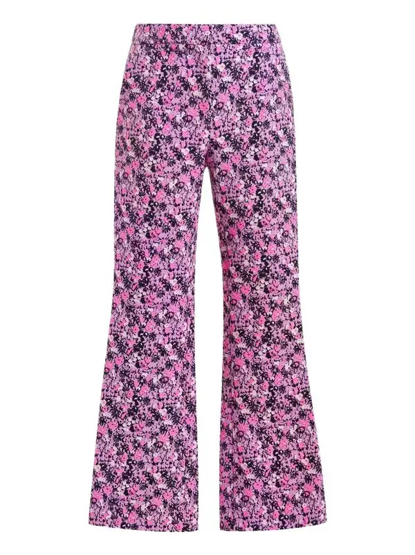 Essentiel Antwerp Jok Floral-detail Trousers - Pink