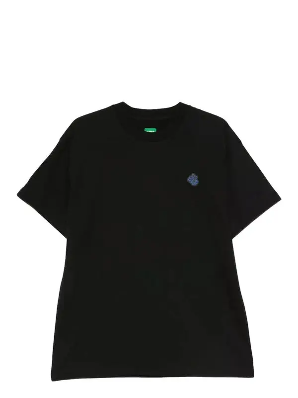 FLANEUR Logo-patch T-shirt - Black