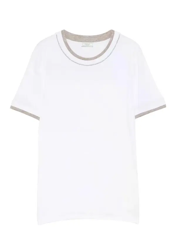 Peserico Crew-neck T-shirt - White