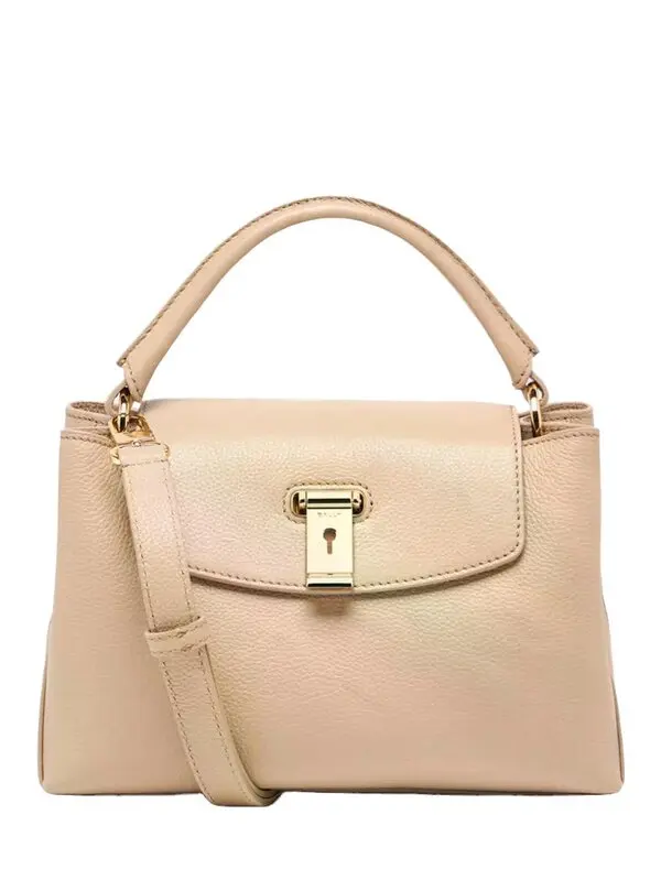 Bally Grained-leather Tote - Neutrals