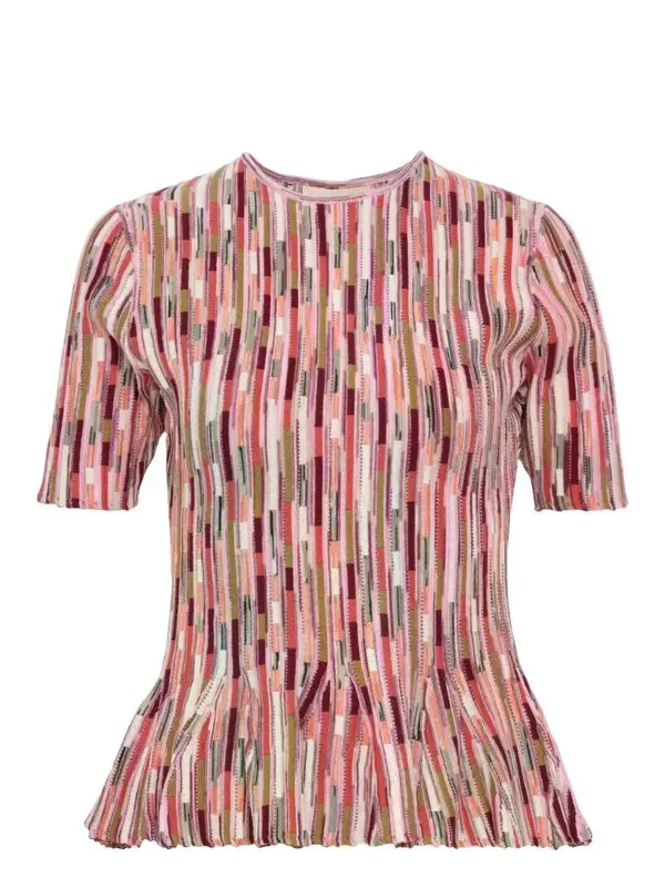 Ulla Johnson Samira Short-sleeve T-shirt - Pink