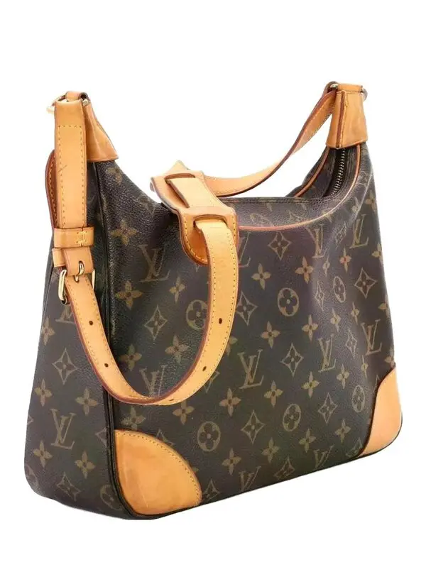 LOUIS VUITTON Boulogne Handbag Monogram Canvas 30 - Brown