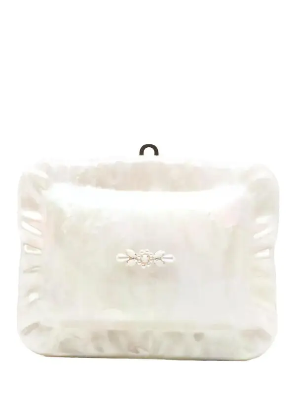 Simone Rocha Embellished Clutch - White