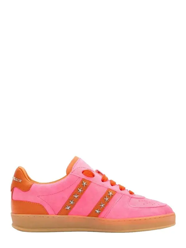 Philipp Plein Star-studded Rebel Sneakers - Pink