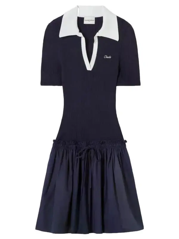 Claudie Pierlot A-line Mini Dress - Blue