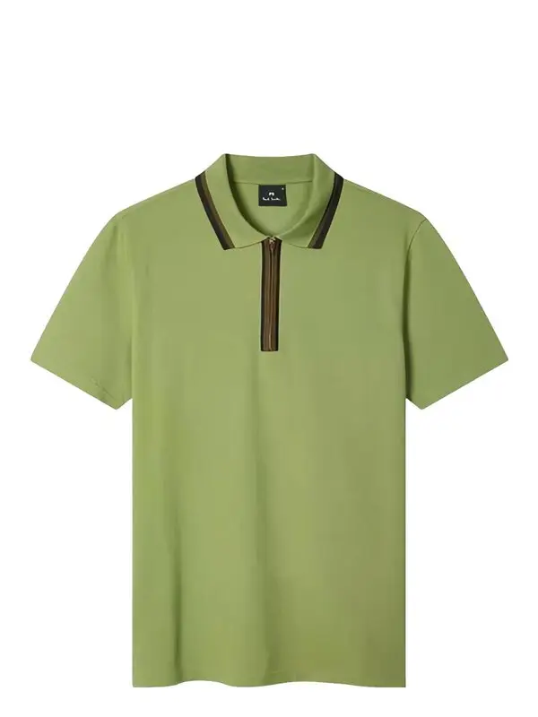 MPS Half-zip Polo Shirt - Green