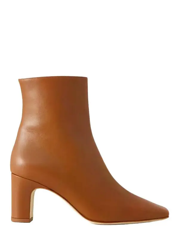 Manolo Blahnik Ofaralo Leather Boots - Brown