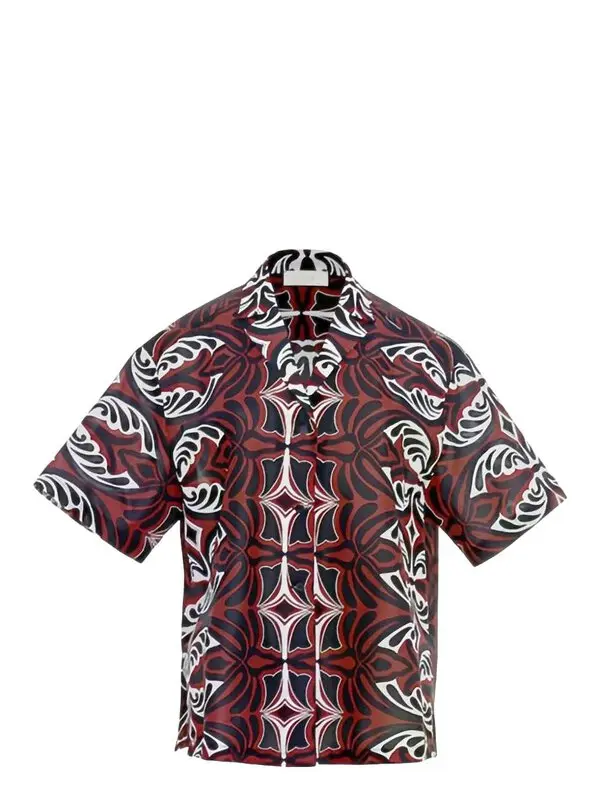 Devotion Sunflare Printed Shirt - Brown