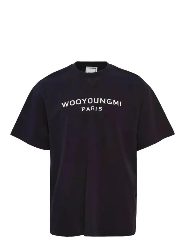 WOOYOUNGMI Logo T-shirt - Blue