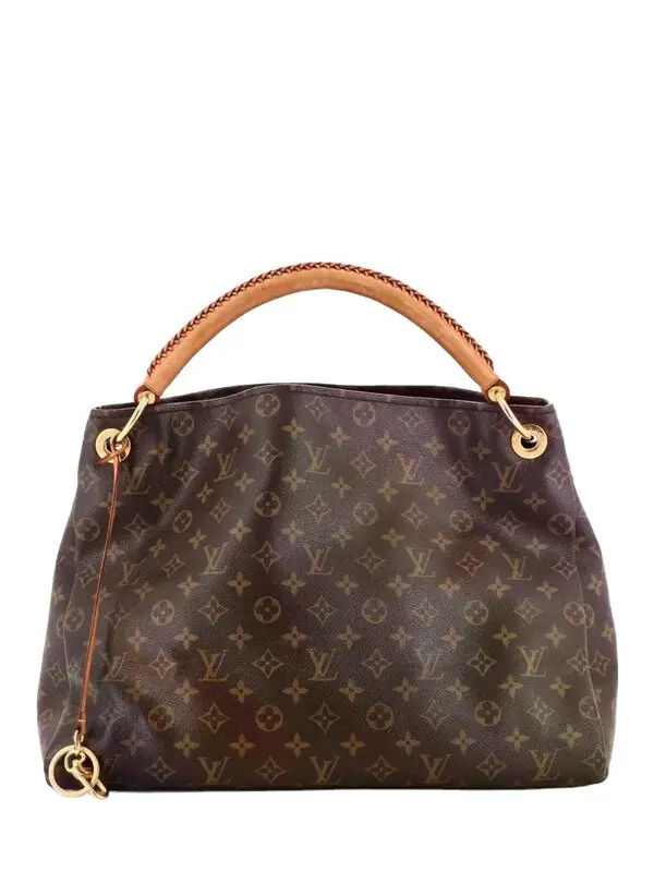 LOUIS VUITTON Artsy Mm Monogram Hobo - Brown
