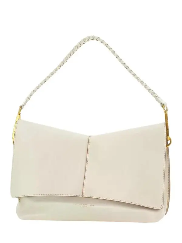 GIANNI CHIARINI Diva Braided-handle Shoulder Bag - Neutrals
