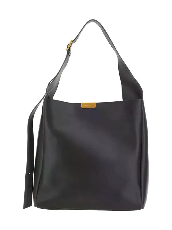 GIANNI CHIARINI Luz Leather Shoulder Bag - Black