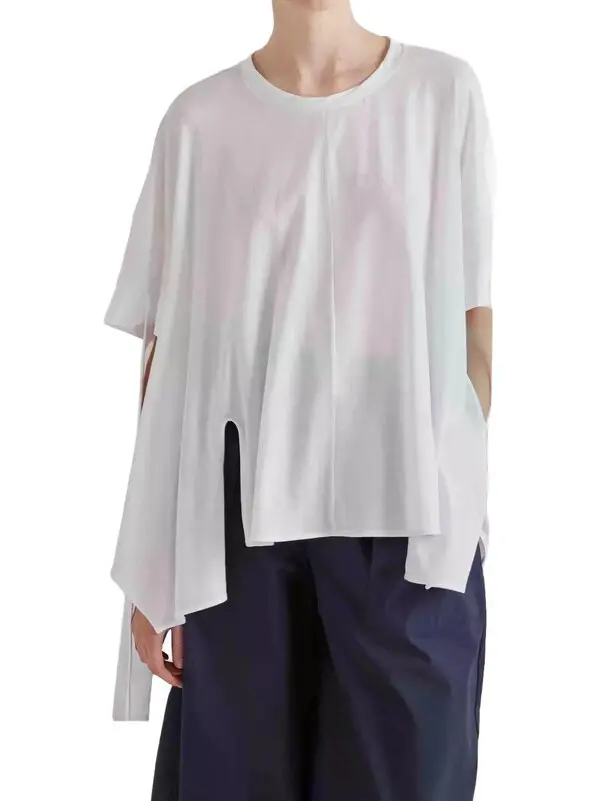MEIMEIJ Asymmetric Top - White