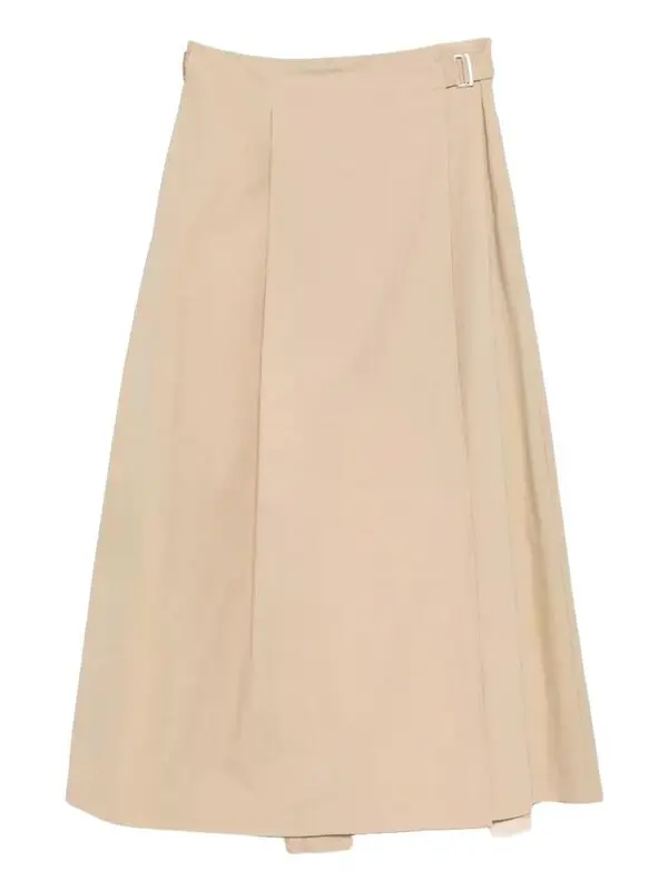 Peserico A-line Midi Skirt - Neutrals