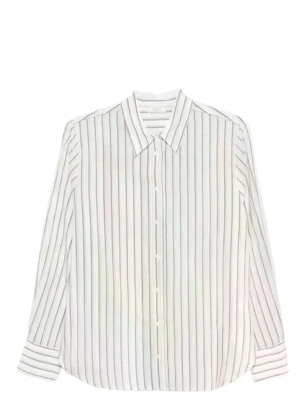 Peserico Striped Shirt - White