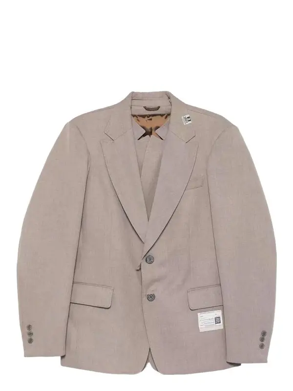 Mihara Yasuhiro Layered Blazer - Neutrals
