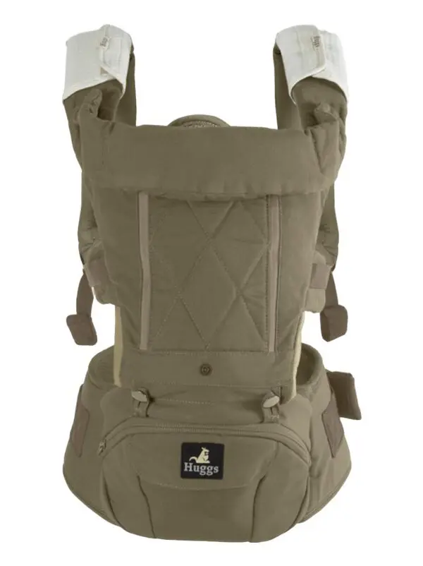ABIIE Huggs® Baby Hip Carrier With Patented Hipbelt - Khaki Sand