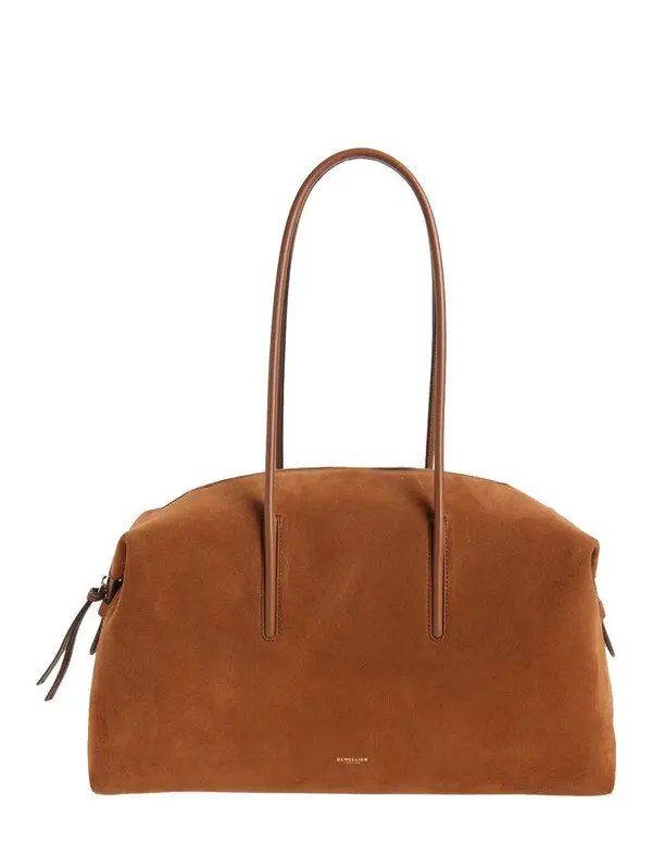 DEMELLIER Stockholm Leather Top Handle Bag - Tan