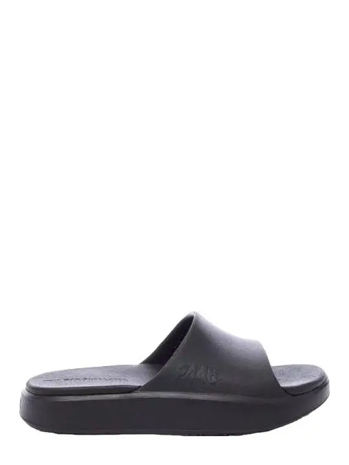 P448 Riviera Rubber Slides - Black