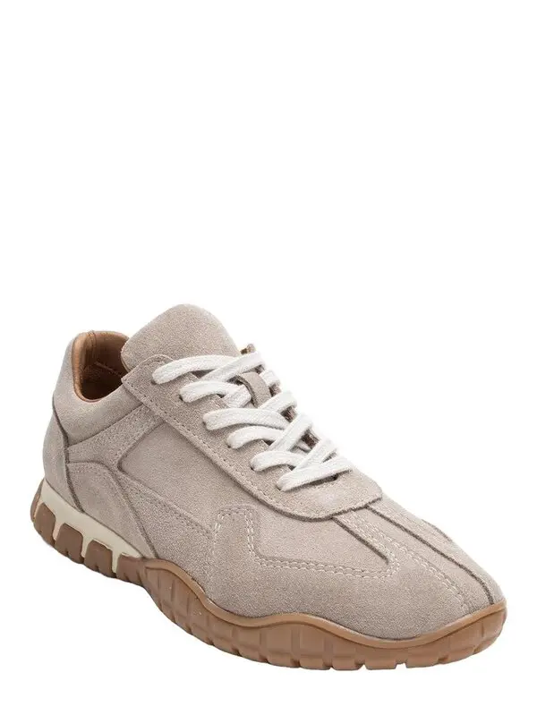 FOREVER & ALWAYS SHOES Lars Leather Sneaker - Beige Suede