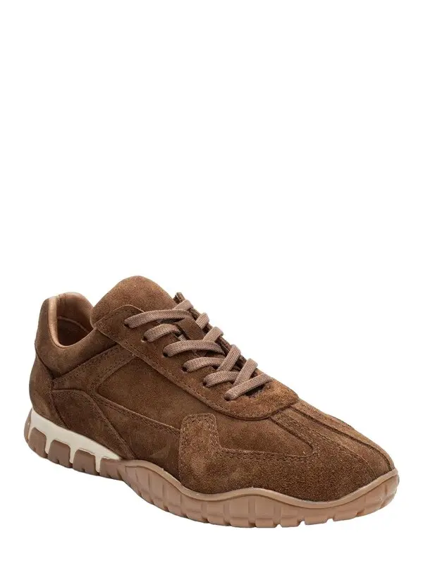 FOREVER & ALWAYS SHOES Lars Leather Sneaker - Cognac Suede
